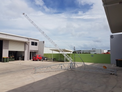 AL340 Portable Tripod Lattice Tower - 14 Metre | Fabrication Services | Welding | Caloundra | APAC